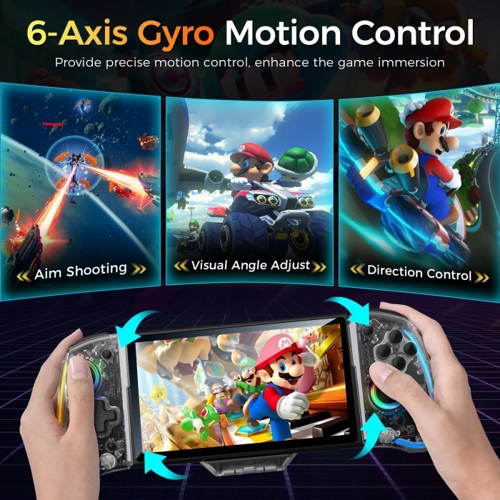Jual Iine Handheld Joypad Controller Rgb Light Motion Nintendo Switch ...