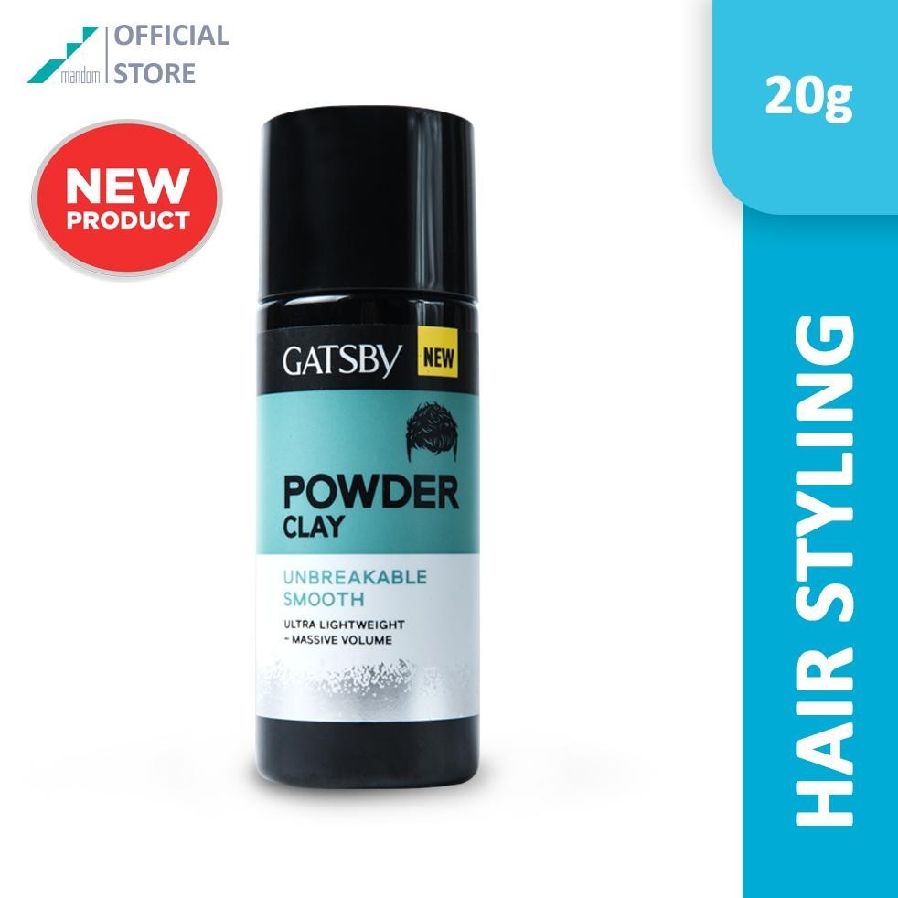Jual Gatsby Powder Clay Unbreakable Smooth 20 Gr Promo | Shopee Indonesia