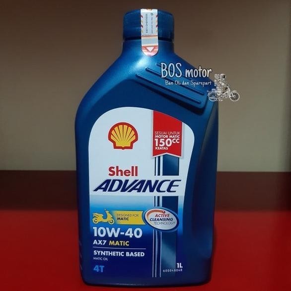 Jual Shell Matic Ax7 1L . Oli Synthetic Motor Yamaha Nmax Aerox ...
