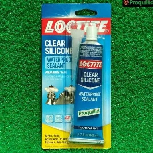 Jual LOCTITE Clear Silicone Waterproof Sealant-Lem Silikon-Silen Kaca ...