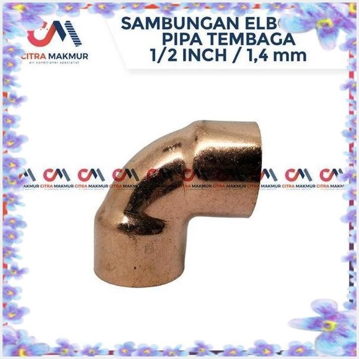 Jual [FMF] ELBOW COUPLING SHOCK 1-2 INCH SERIES A PIPA TEMBAGA SOK ...