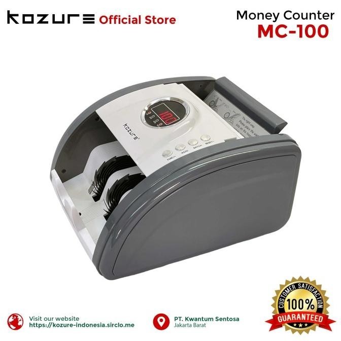 Jual MONEY COUNTER Kozure MC100 Mesin Hitung Uang Fitur Sensor UV ADD ...
