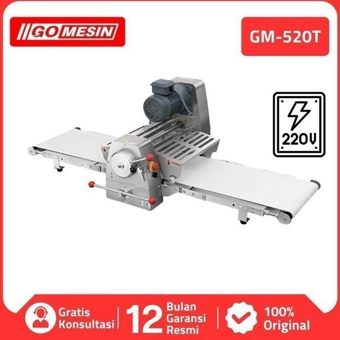 Jual [Garansi] Mesin Press Adonan Getra Cm-520A Dough Sheeter Table Top ...