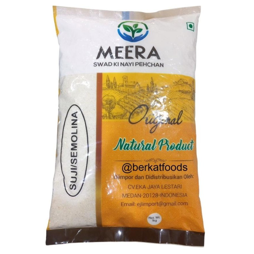 Jual Sooji 1Kg / Suji / Tepung Semolina / Samolina Flour/Samid Meera ...