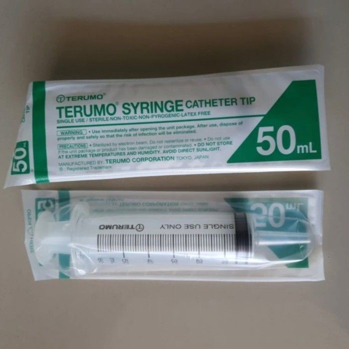 Jual Cattip Terumo 50 cc / Spuit Syringe Catheter Tip 50cc Kateter ...