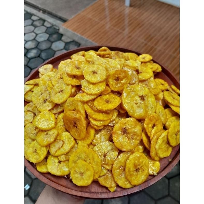 Jual kripik pisang manis premium 1kg AS76 | Shopee Indonesia