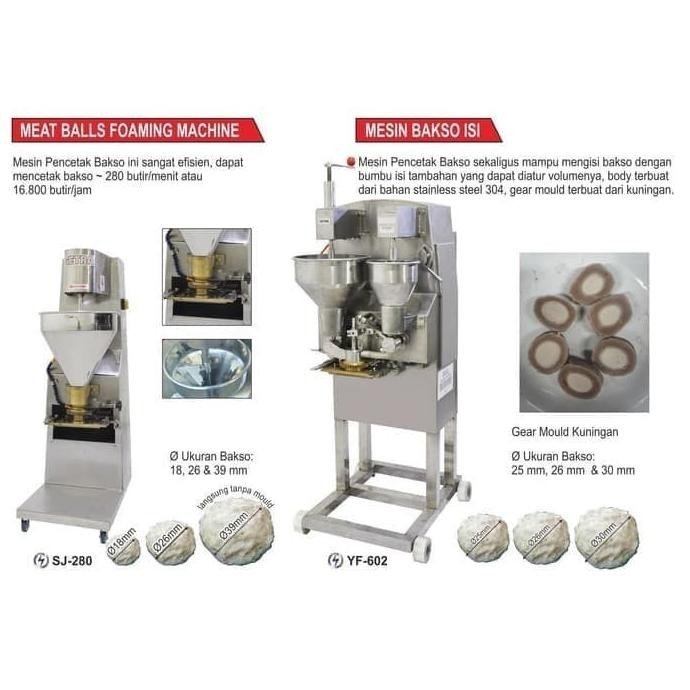 Jual [Ready Stock] Getra Meat Balls Foaming Machine Tipe Sj-280 / Sj280 ...