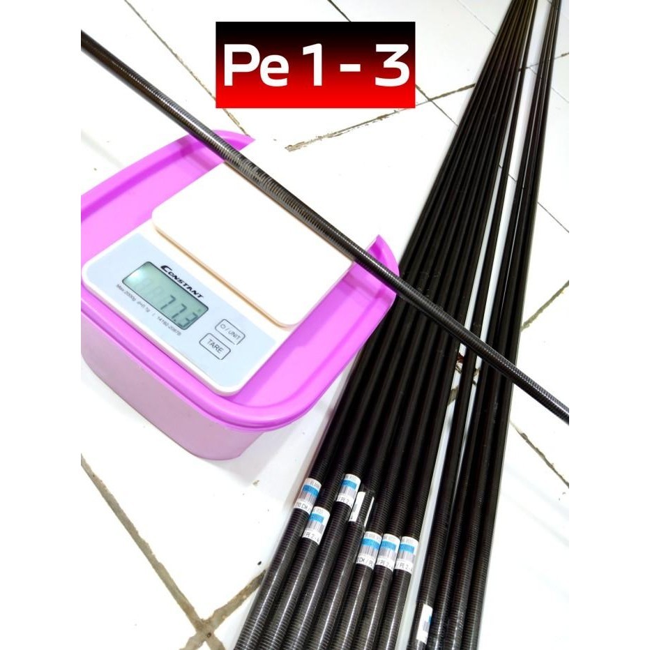 Jual BLANK HOLLOW JORAN ROD CARBON ULIR CASTING KOLAM GALATAMA 210 CM Premium | Shopee Indonesia