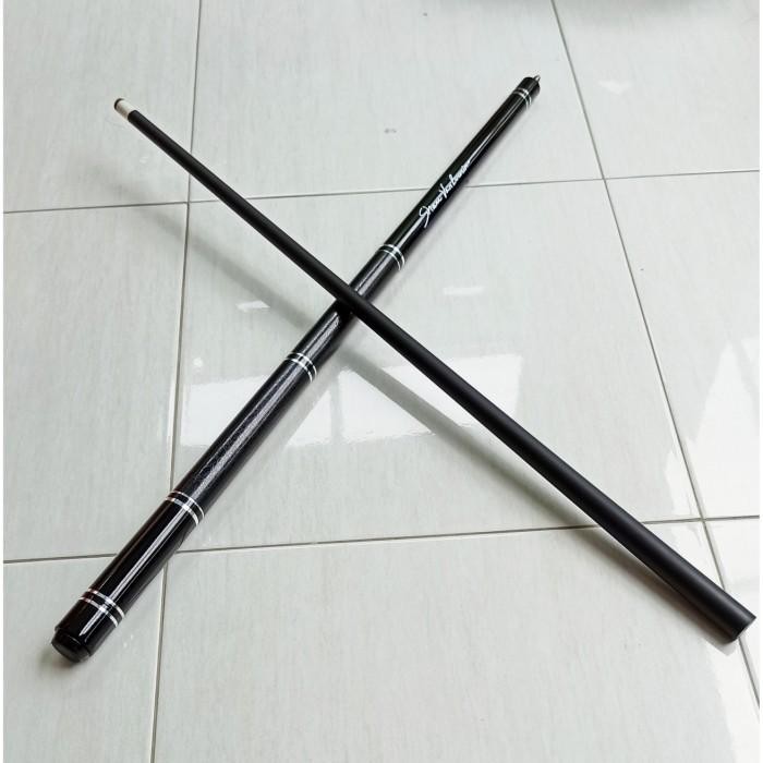 Jual stik stick billiard play chrome metalic black biliard bilyard ...