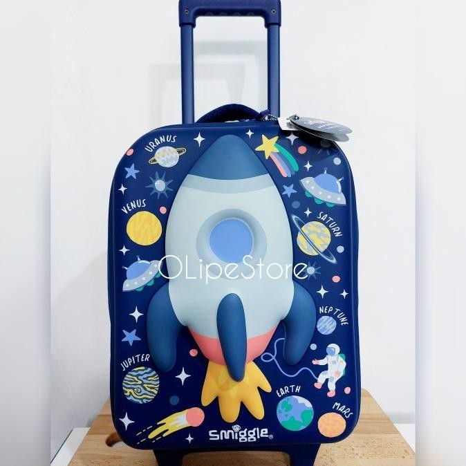 Jual [Baru] Smiggle - Sky Hi Junior Hardtop Trolley Bag Tas Troli ...