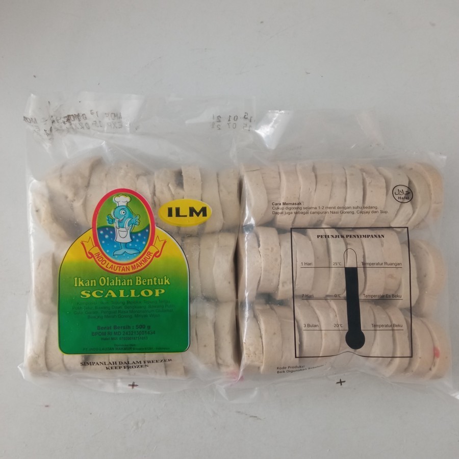Jual ilm scallop 500 gr | Shopee Indonesia
