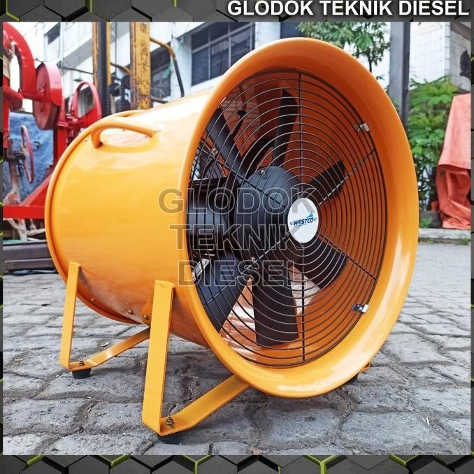 Jual Westco Portable Axial Ventilator Blower Fan 10 Inch Exhaust Sht 25 Ori | Shopee Indonesia