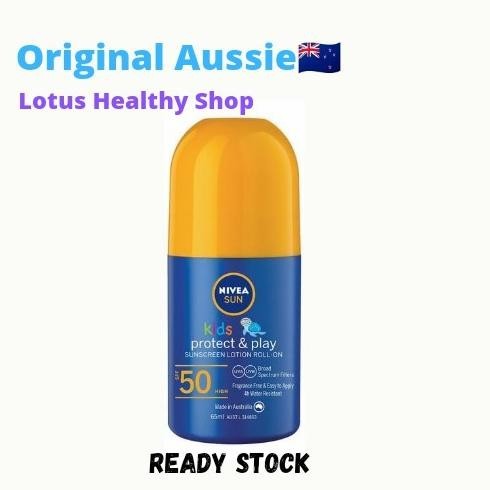 Jual Nivea Sun Kids Protect & Play Roll on SPF 50 65ML | Shopee Indonesia