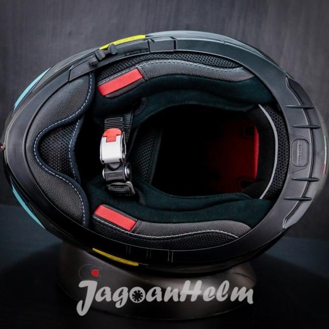 Jual new helmet nolan helm n808 starscream ncom #037 | flat black | n80 ...