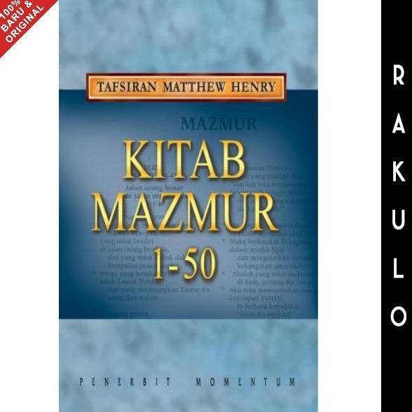 Jual Buku Tafsiran Matthew Henry Kitab Mazmur 1-50 | Shopee Indonesia