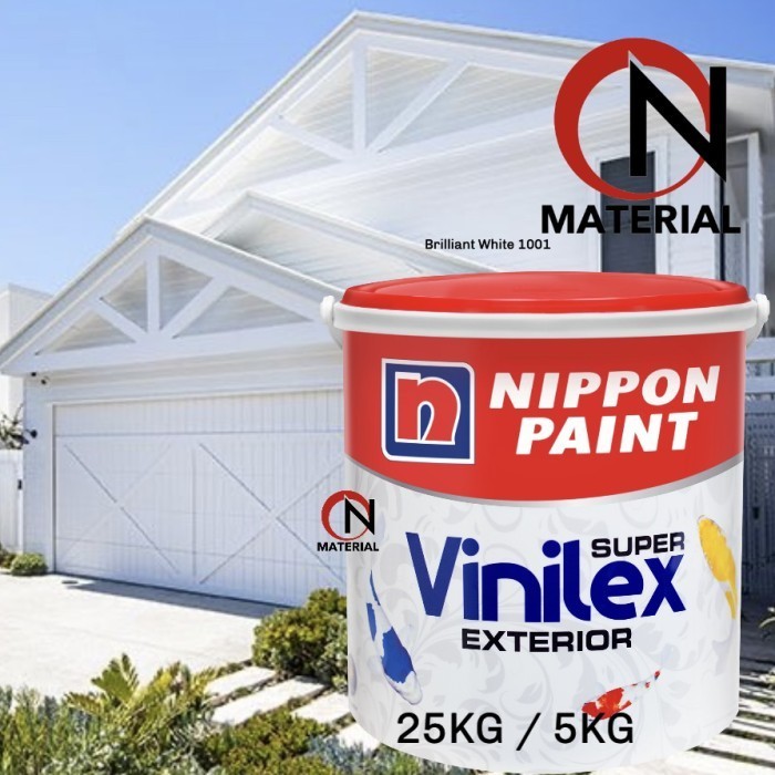 Jual Nippon Vinilex Super Exterior 5Kg / Lily White | Shopee Indonesia