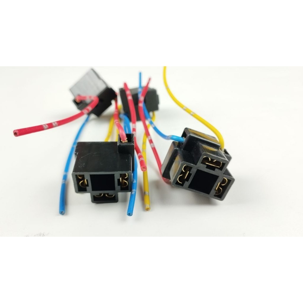 Jual Socket Lampu H4 Fitting Lampu H4 Soket Lampu Kabel bintik Female ...