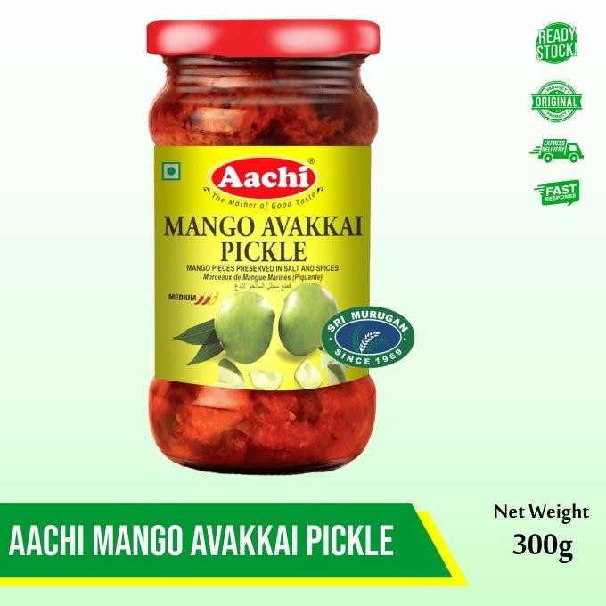 Jual AACHI MANGO AVAKKAI PICKLE 300G | Shopee Indonesia