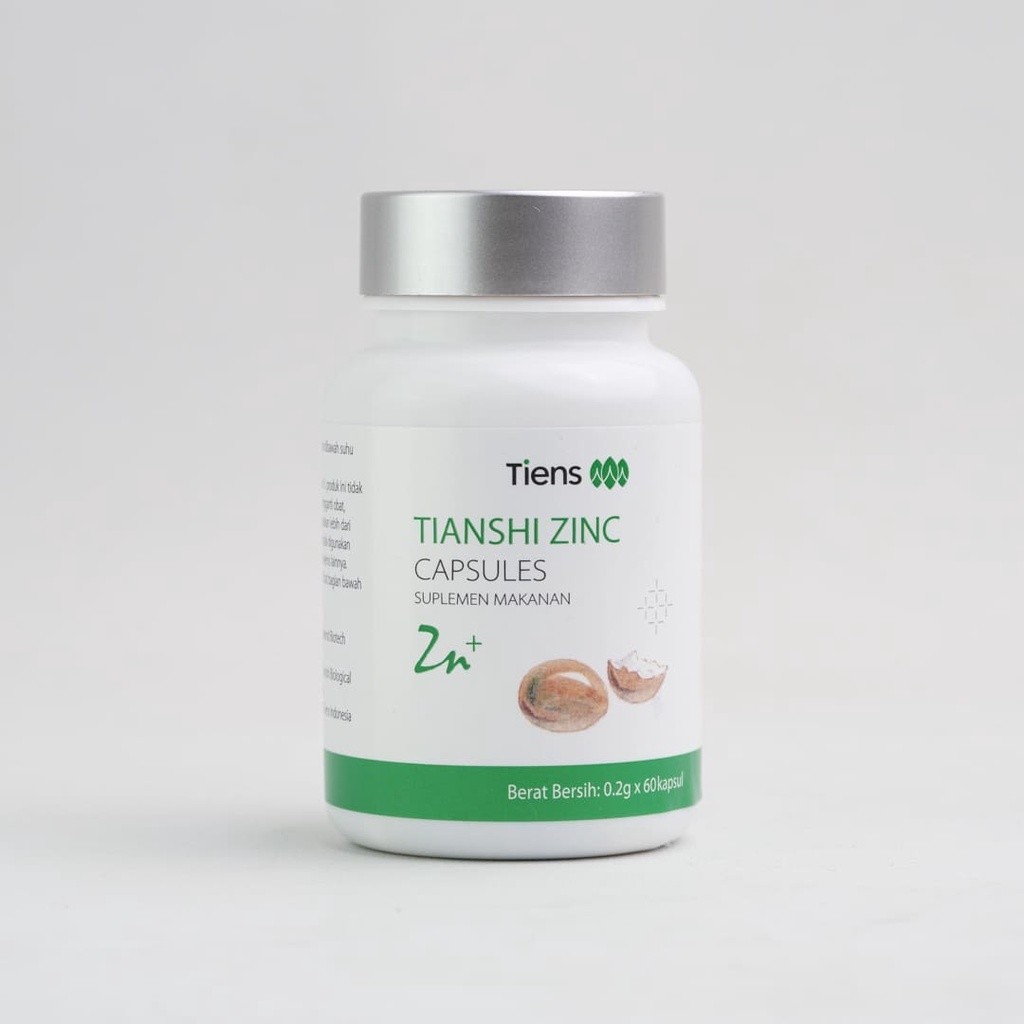 Jual Tianshi Zinc Capsules 1 Botol Isi 60 Kapsul Untuk Suplementasi ...