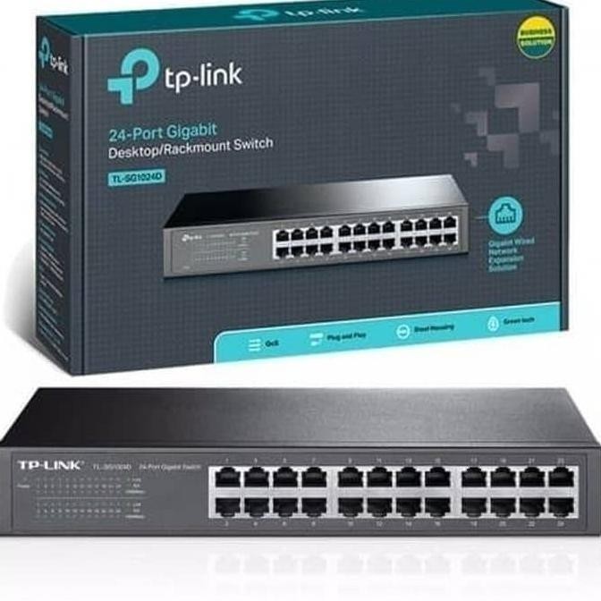 Jual HARGA DISC - TPLINK SG1024D Switch Hub 24 Port Gigabit Tp Link ...