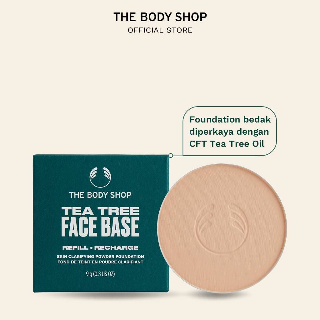 Jual The Body Shop Tea Tree Face Base Medium 2C 9gr | Shopee Indonesia