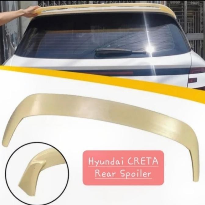 Jual New // Wing Rear Spoiler Hyundai Creta Plastik Import 100% ...