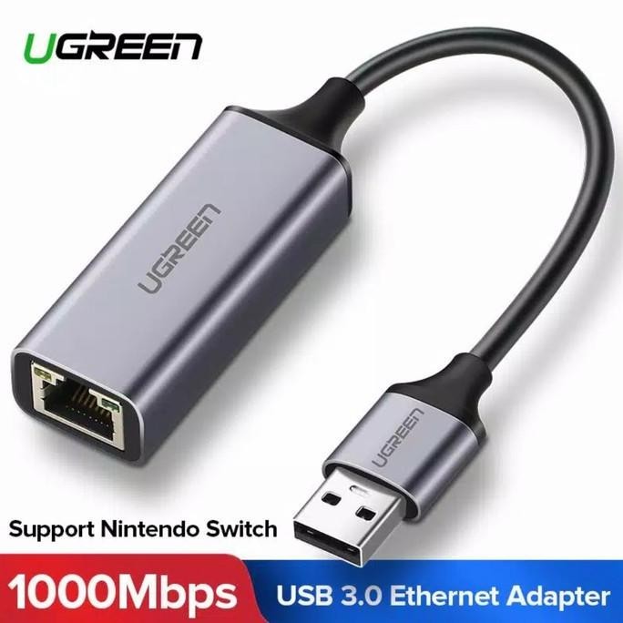 Jual Ugreen Usb Lan Card Ethernet Adapter 100/1000Mbps - Ugreen Lan To ...
