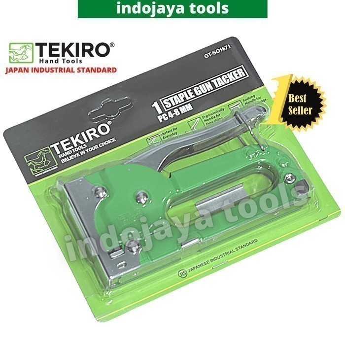 Jual Tekiro Staple Gun Tacker/Staples Tembak Gun 4-8 Mm/Stapler Jok ...