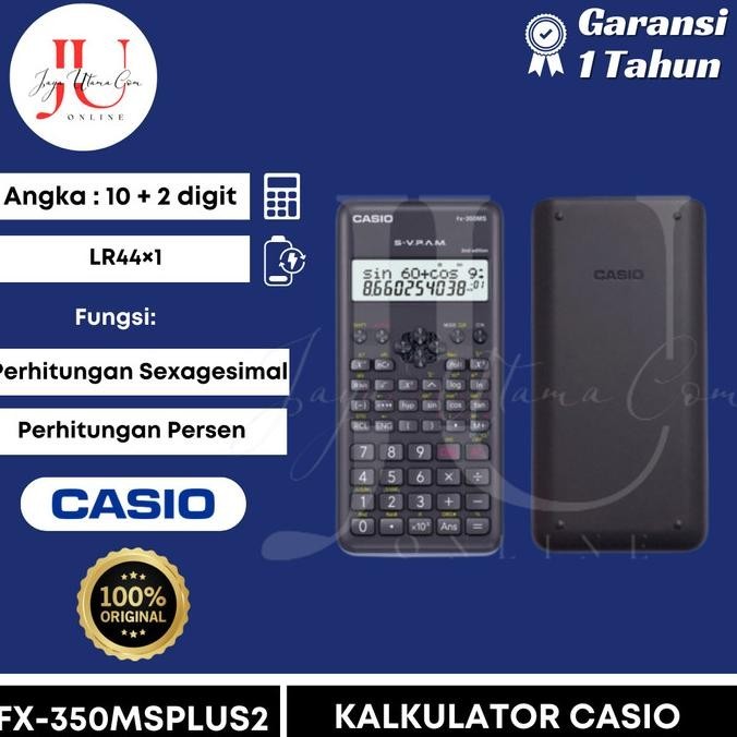 Jual Casio FX-350MS 2 Calculator | Shopee Indonesia