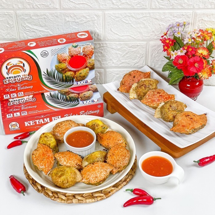 Jual Ketam Isi Kelayang Khas Belitung Netto : 150Gr Free Saos Sambel ...