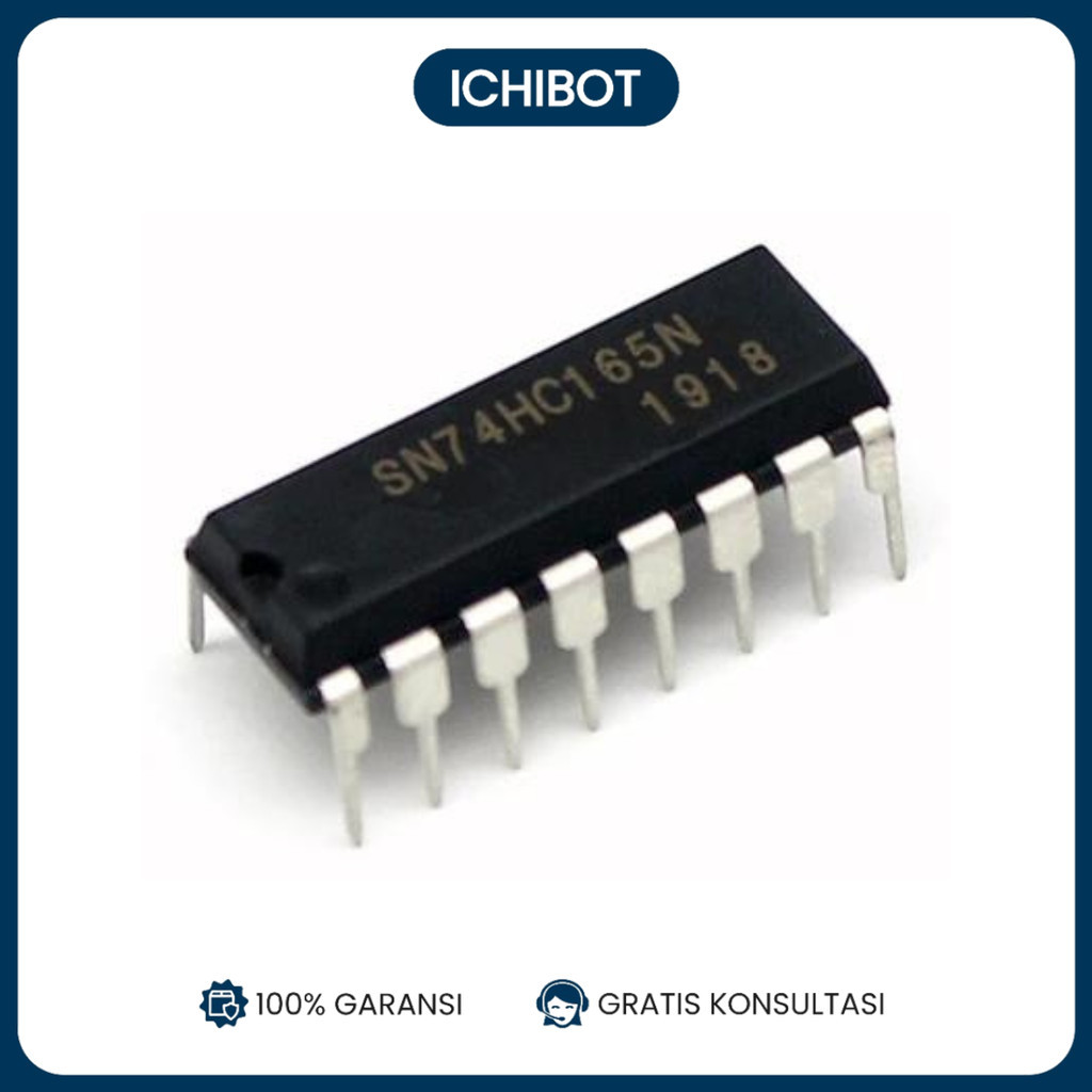Jual 74HC16 74HC16N DIP-16 Parallel In Serial Out Shift Register IC ...