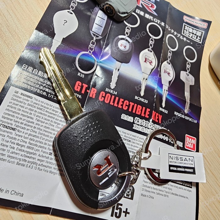 Jual Cas Key Chain / Gantungan Kunci Nissan Skyline Bnr34 / R34 ...