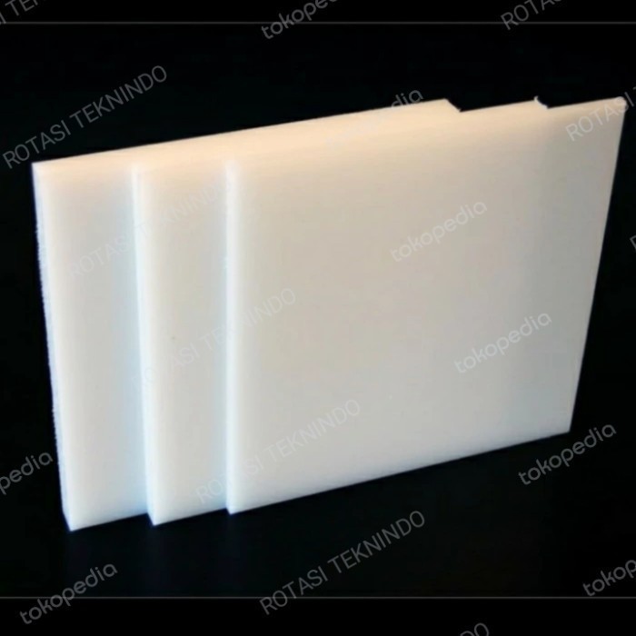 Jual Nylon PE Sheet Putih Lembaran 12mm x 20cm x 40cm / PE Lembaran | Shopee Indonesia