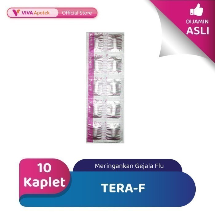 Jual Tera-F Meringankan Gejala Flu (10 Kaplet) | Shopee Indonesia