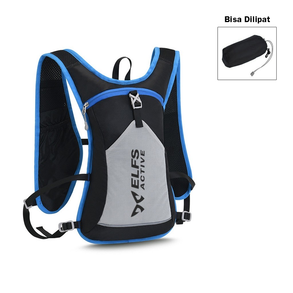 Jual Elfs Active Hydropack Tas Sepeda Foladable water resistant trail running Vest | Shopee ...