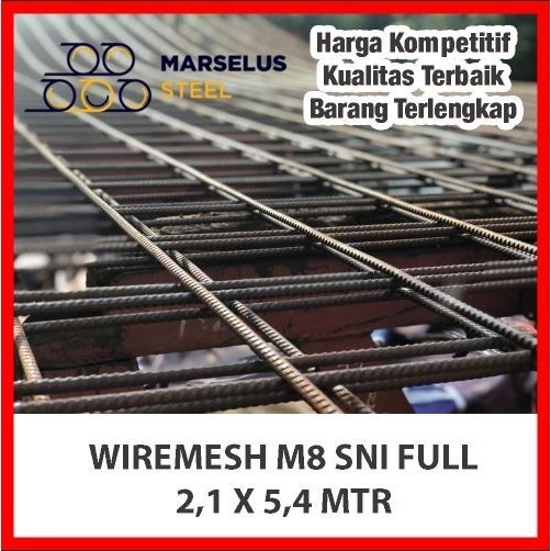 Jual BESI WIREMESH M8 FULL SNI 2,1 X 5,4 MTR ULIR BERKUALITAS | Shopee ...
