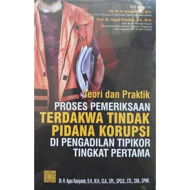 Jual TEORI DAN PRAKTIK PROSES PEMERIKSAAN TERDAKWA TINDAK PIDANA KORUPSI #PRENADA | Shopee Indonesia