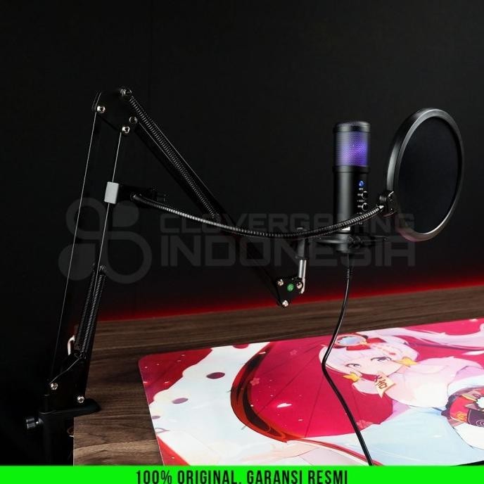 Jual Nyk Nemesis Mcn-07 Trident Rgb - Mcn07 Mcn 07 Condenser Microphone ...