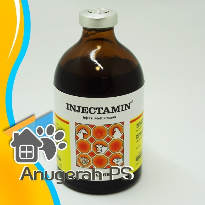 Jual Vitamin Injeksi Hewan Injectamin Sanbe 100 Ml | Shopee Indonesia