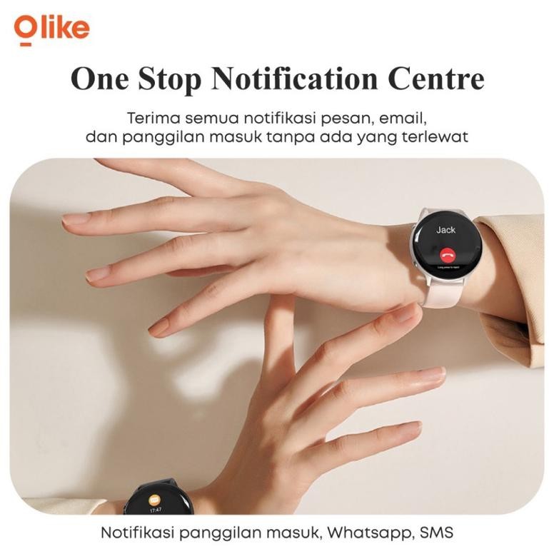 Jual Sale Olike FW1 Jam Smartwatch Interstellar Custom Watch Face Touch ...