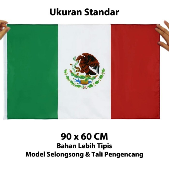 Jual +++++] Bendera Meksiko / Mexico Flag ukuran besar | Shopee Indonesia