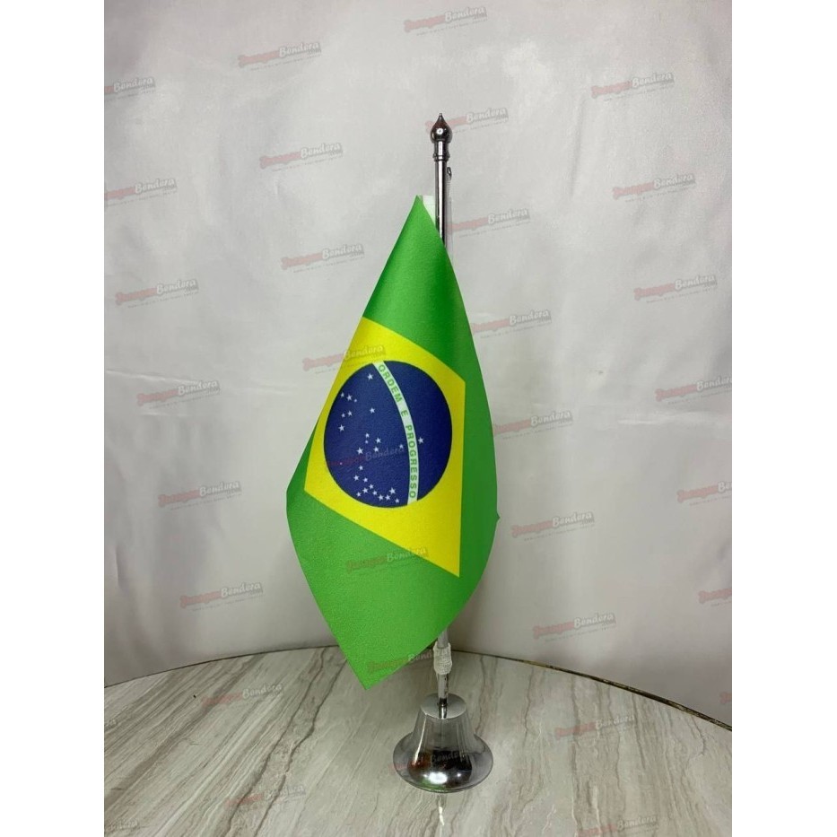 Jual ,,,,,,,] Bendera Meja Brazil + Tiang Pataka Meja | Shopee Indonesia