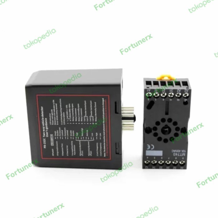 Jual LOOP DETECTOR SINGLE / VEHICLE LOOP DETECTOR PD 132 AC 220V VLD ...