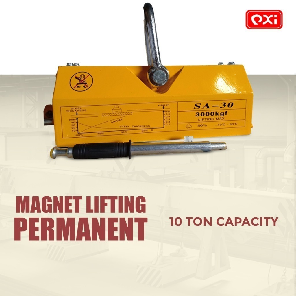 Jual Magnet Lifting Permanent 10 Ton Magnetic Lifter Permanen 10T Alat ...