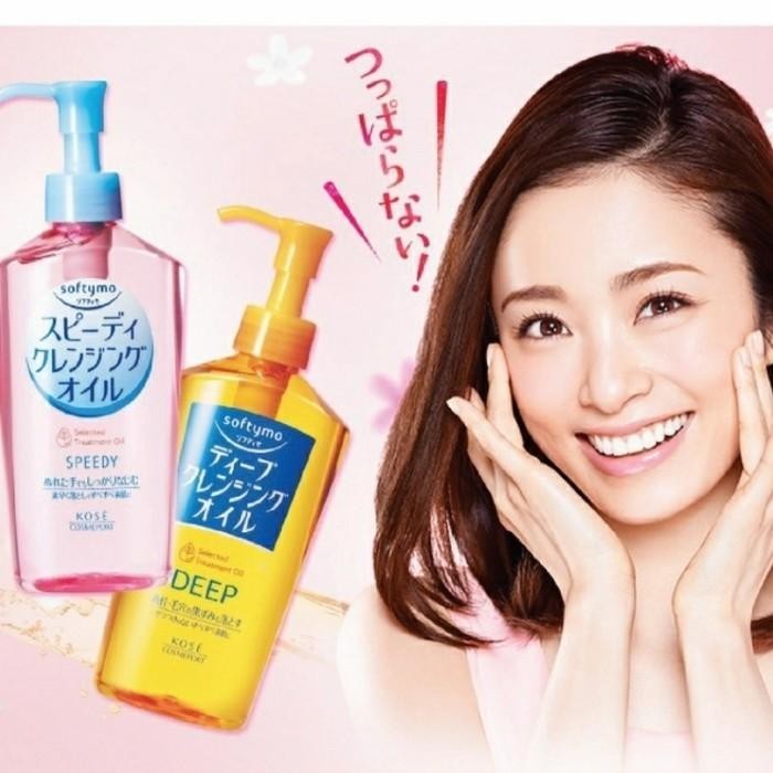 Jual Kose Cosmeport Softymo Speedy Cleansing Oil Ori Japan | Shopee Indonesia