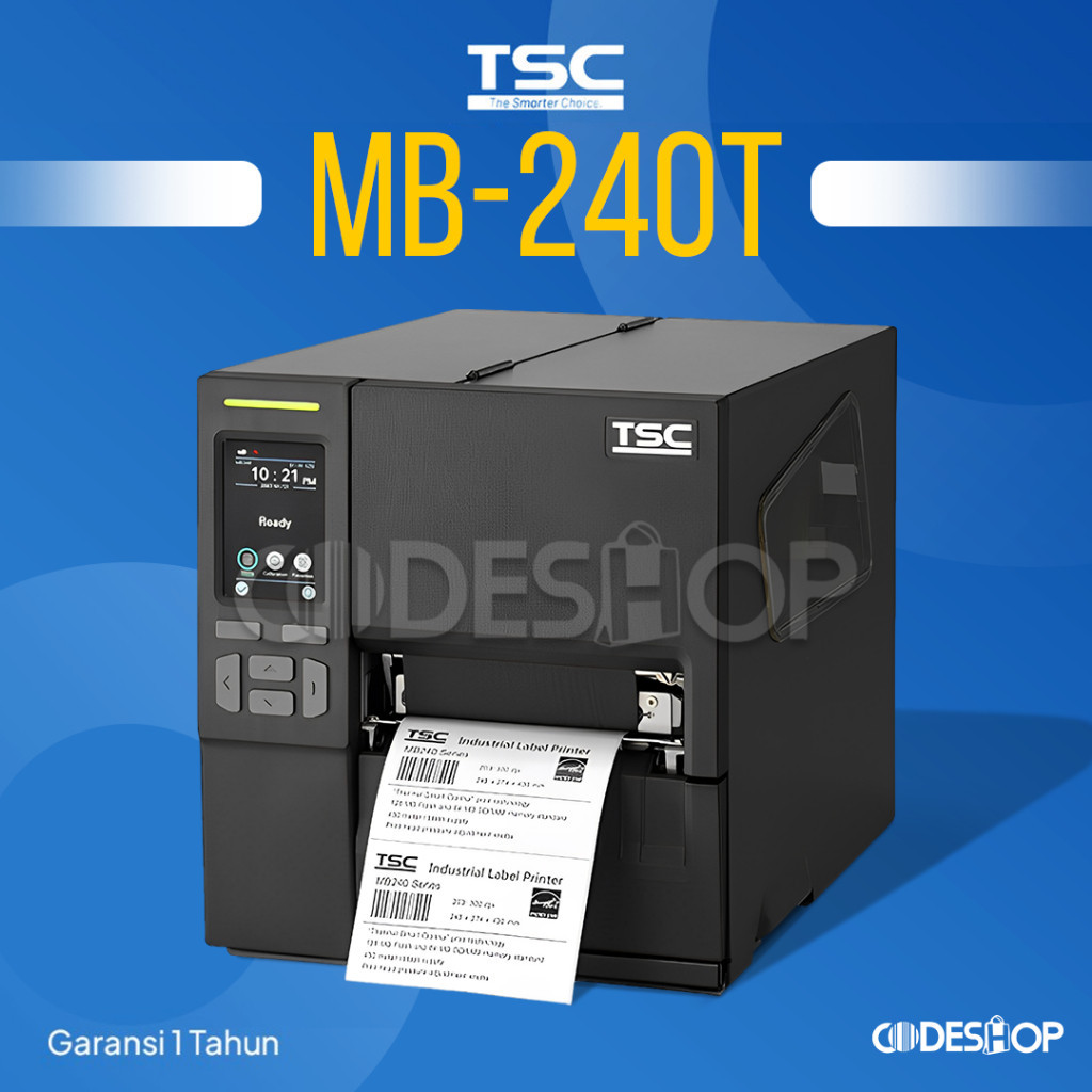 Jual Printer Label Industrial TSC MB240 Cetak Barcode Thermal ...