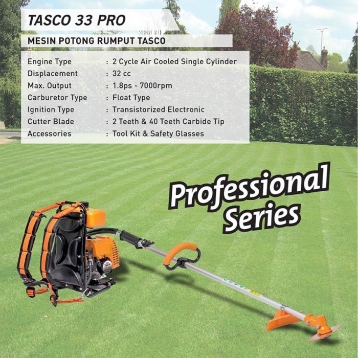 Jual Mesin Potong Rumput Tasco 33Pro | Shopee Indonesia