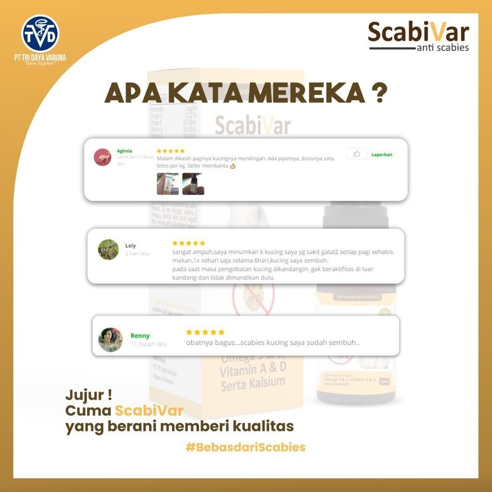 Jual see-97 Obat Tungau Scabies Tungau Kucing Kelinci Scabies scabivar ...