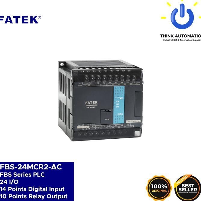 Jual Plc 24 I/O Relay Output Fatek Fbs-24Mcr2-Ac | Shopee Indonesia