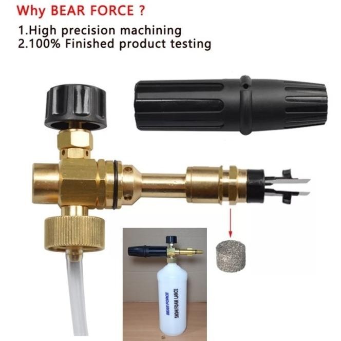 Jual Bearforce Bosch Snow Foam Lance Cannon Pro For Jet Cleaner Foam ...